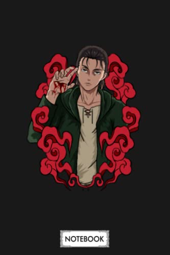 Attack On Titan Eren A66857 Notebook: Planner, 6x9 120 Pages, Journal ...