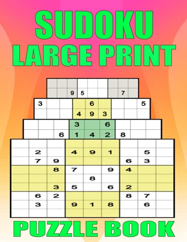 Sudoku Large Print Puzzle Book: Extremes Hard Sudoku Book With ...