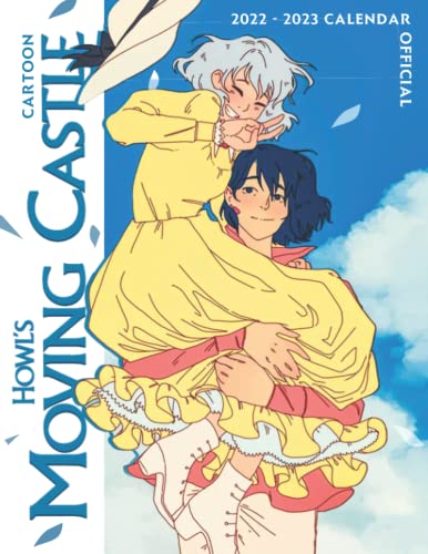 Howl's Moving Castle Calendar 2022: OFFICIAL Cartoon calendar 2022 -Howl's Moving Castle Weekly ...