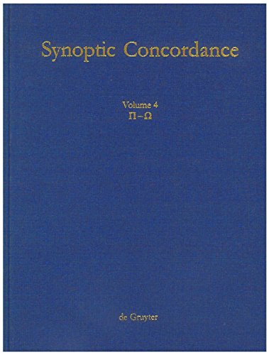 P[i] - O[mega] (Synoptic Corcordance) by Paul Hoffmann | Goodreads
