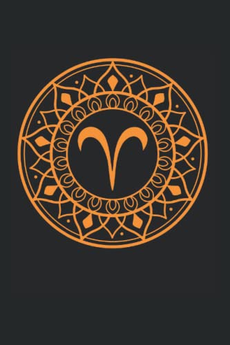 Aries Zodiac Symbol Birthday - Astrology Horoscope Sign Notebook ...