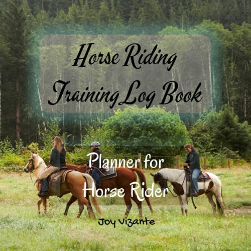 Horseback Riding Journal Diary Handbook - Horse Riding Training Log ...