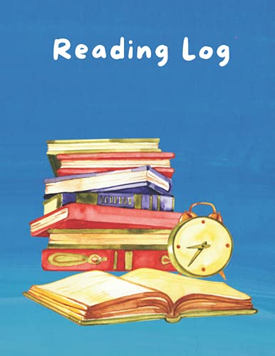 Reading Log: Book Lovers Journal for Kids, Large Size Reading Record ...
