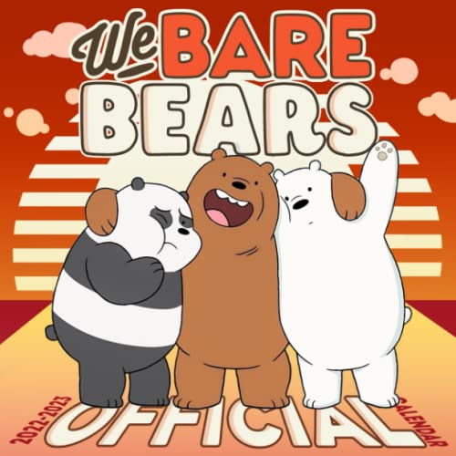 We Bare Bears 2022 Calendar: Cartoon 2022 OFFICIAL calendar -We Bare ...