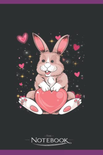 Bunny Valentines Day Holding Heart Cute Valentines Day Gift Bunny ...