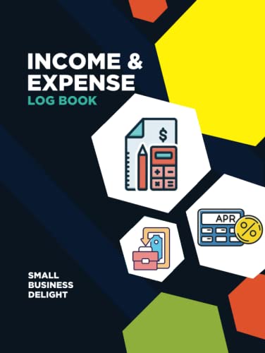 INCOME AND EXPENDITURE LOGBOOK: Simple Income Expense Record Tracking ...