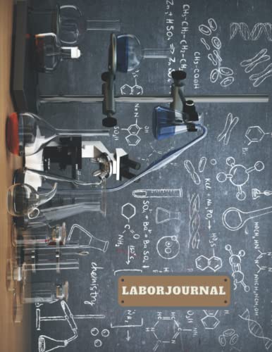 Labornotitzbuch: Chemie-Laborheft mit nummerierten | Laborheft I ...