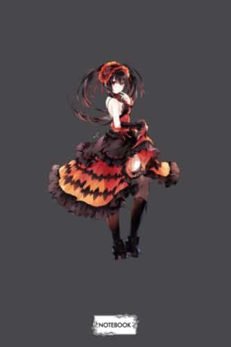 Kurumi Tokisaki Date A Live N02731 Notebook: Planner, Lined College ...