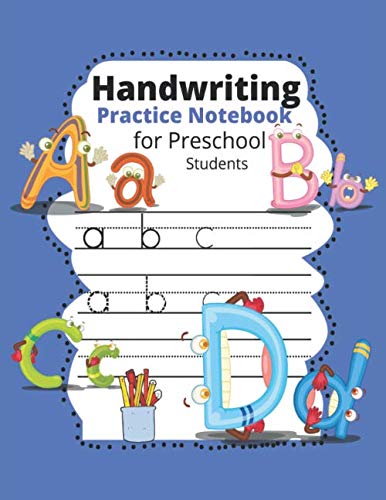 Handwriting Practice Notebook: a cute composition notebook for ...