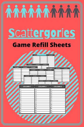 Scattergories Game Refill Sheets: Scattergories Score Sheets - Handy ...