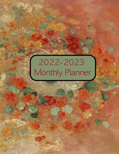 2022-2023 Monthly Planner: 8.5” x 11” Monthly Planner at-a-glance style ...