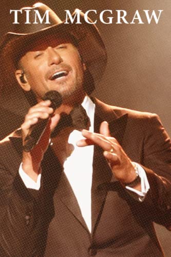 Tim McGraw Notebook: Cute College Wide Ruled Journal Notebook for ...