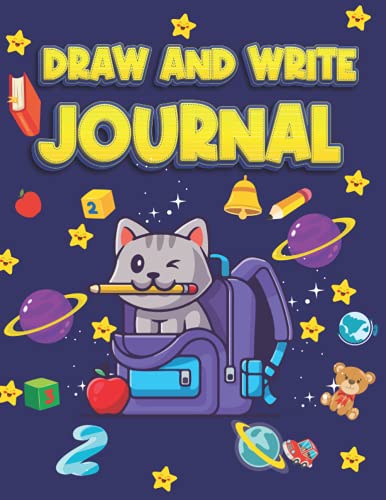 Draw and Write Journal: Beautiful handwriting and drawing primary ...