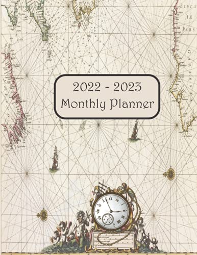 2022-2023 Monthly Planner: 8.5” x 11” Monthly Planner at-a-glance style ...