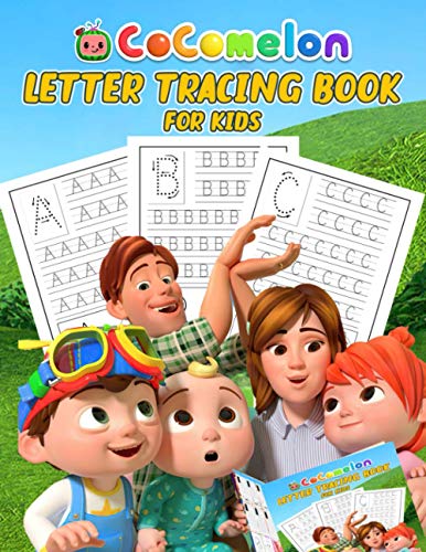 Cocomelon Letter Tracing Book For Kids: A-Z Letter Word Game For ...