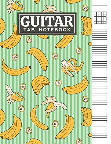 Guitar Tab Notebook: Blank 6 Strings Chord Diagrams & Tablature Music ...