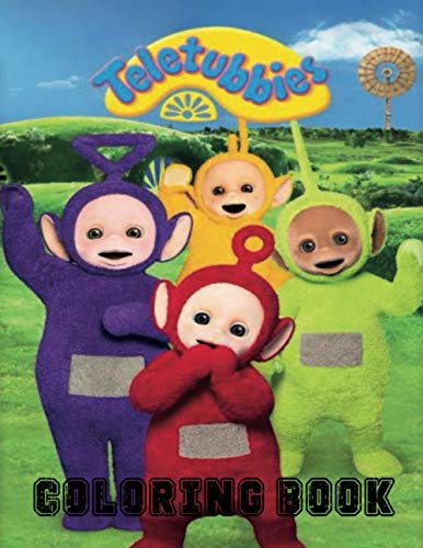 Teletubbies Coloring Book: 40+ GIANT Fun Pages with Premium outline ...