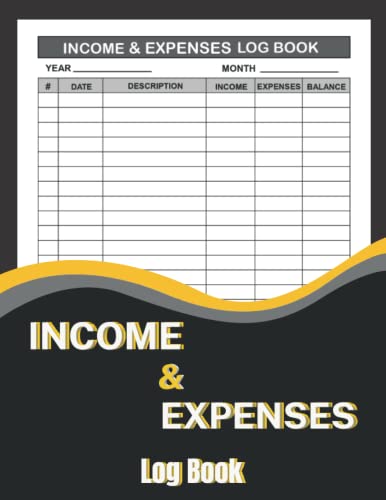 Income and Expense Log Book: Ledger Book for Small Business Daily ...