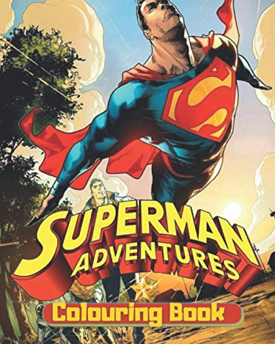 Superman colouring book: 55+ High Quality Coloring Pages for Kids and ...