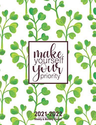 2021-2022 Weekly & Monthly Planner: 24 Monthly & Weekly Planner ...