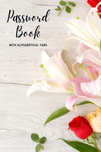 Password Book with Alphabetical Tabs: A Perfect Keeper of Internet ...