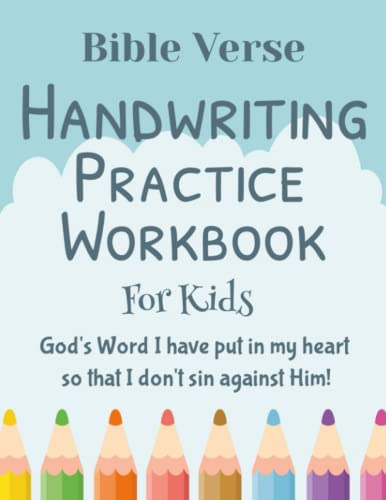 Handwriting Practice Workbook: Bible Verses by Wingnut Publications ...