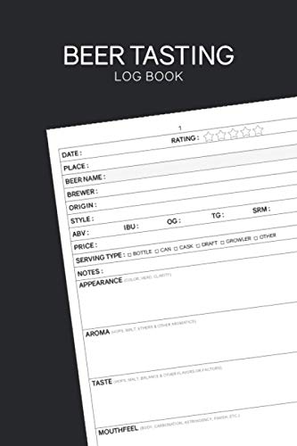 Craft Beer Journal: Record general information about the beer, tasting ...
