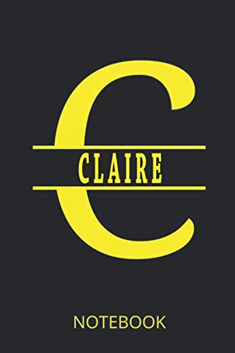 CLAIRE: Customized Journal, personalized Notebook with Name, College ...