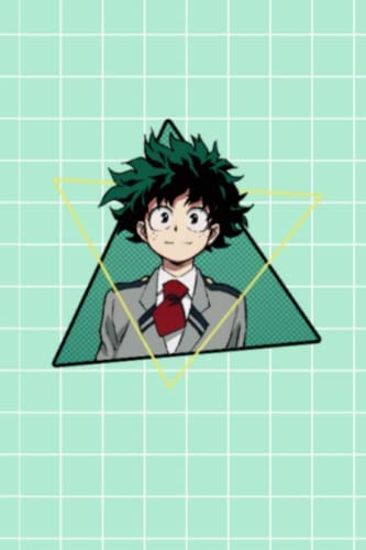My Hero Academia: Deku - Izuku Midoria, Anime Journal Notebook, Perfect ...