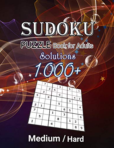 1000+ Sudoku Puzzles Book For Adults Medium Hard Solution: Big ...
