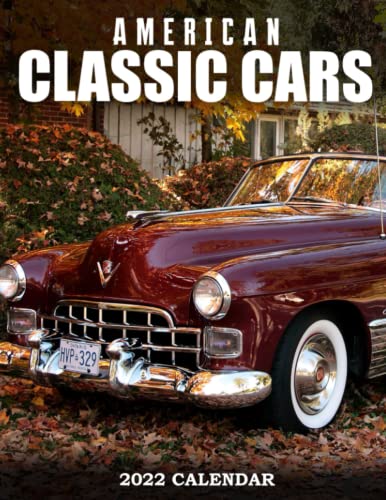 The Classic Cars Calendar 2022: Muscle Car, Classical for men. Mini ...