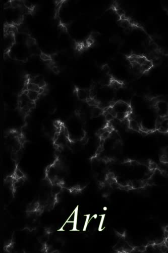 Ari Notebook: Cute Personalized Name Journal For Girls Called Ari ...