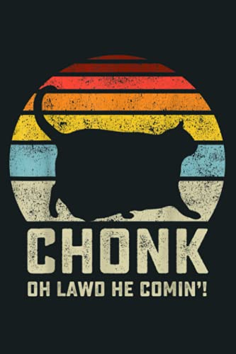 Funny Chonk Cat Meme: Notebook Planner - 6x9 inch Daily Planner Journal ...