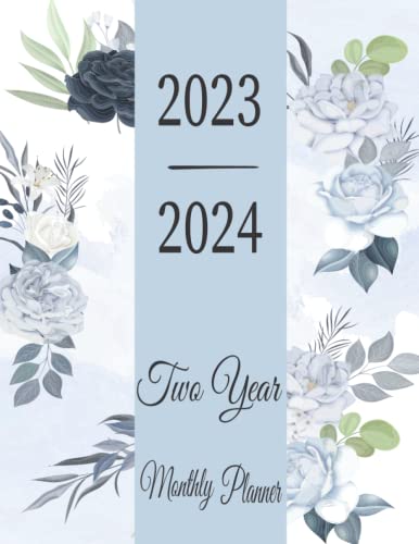 2023 2024 tow year monthly planner: 24 Months Yearly Planner Monthly ...