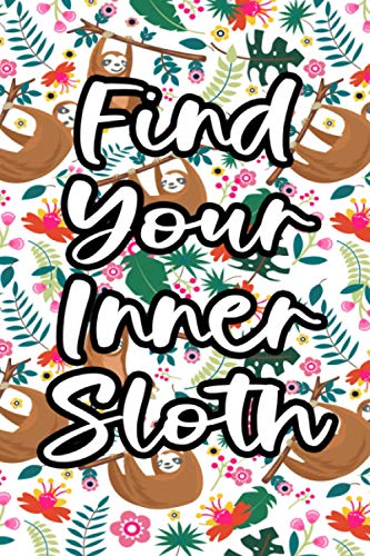 Find Your Inner Sloth: Planning Notebook For Daily Schedules And ...