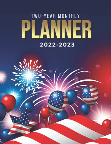 Two-Year Monthly Planner 2022-2023: 8.5x11 24-Month Calendar and 100 ...
