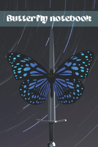 butterfly notebook: buttterfly notebook nice gift for your friend or a ...