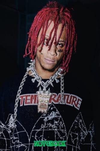 Notebook : Trippie Redd Notebook 100 Pages Lined / Thankgiving Notebook ...