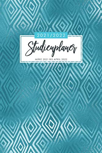 Studienplaner 2021/2022: Semesterplaner, Studentenkalender, Uniplaner ...