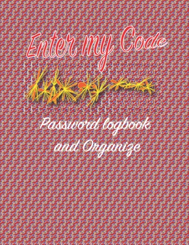 Enter MY Code (Graphic pattern;Cayenne) Password logbook and Organize ...