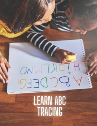 learning ABC tracing notebook: perfect gift for kid learning ABC ...