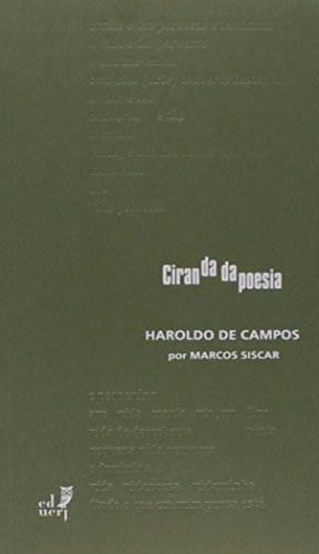 Haroldo De Campos Colecao Ciranda Da Poesia By Marcos Siscar Goodreads