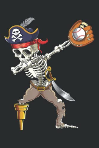 Dab Skeleton Dabbing Skeleton Pirate Baseball: Undated Daily to Do ...