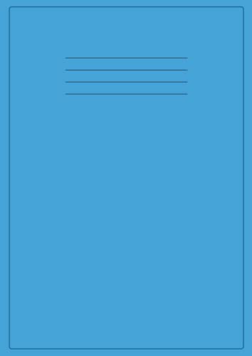 12mm Ruled A4 Exercise Book: A4 School Exercise Books, 12mm Ruled And ...