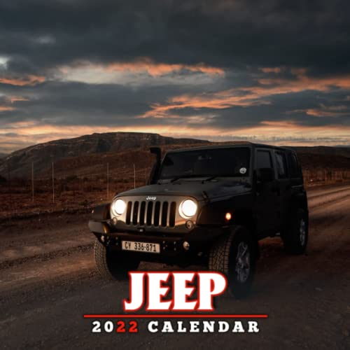 Jeep Sport Car Calendar 2022: A Great Gift For Car Jeep Lovers To ...