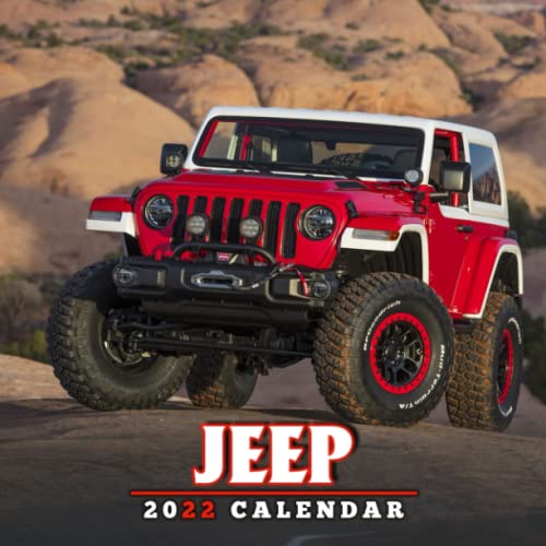 Jeep Sport Car Calendar 2022: A Great Gift For Car Jeep Lovers To ...