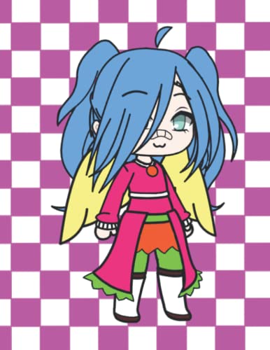 Gacha Life Composition Sketchbook: 100 Blank Pages Notebook Ideal For ...