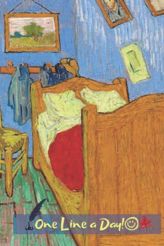 One Line a Day- Journal: Ruled| Undated Organizer| Vincent's Bedroom in ...