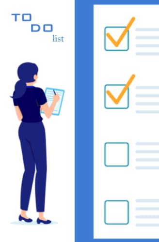 To Do List Book, Checklist Notebook with Simple To-Do Lists,120 pages, Size 5_25x8_in.: To Do ...