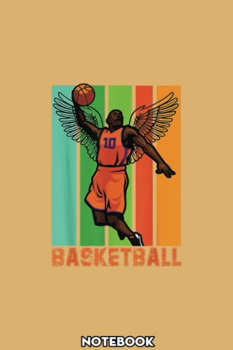 Basketball Vintage Notebook: A blank lined basketball notebook 6x9 in ...